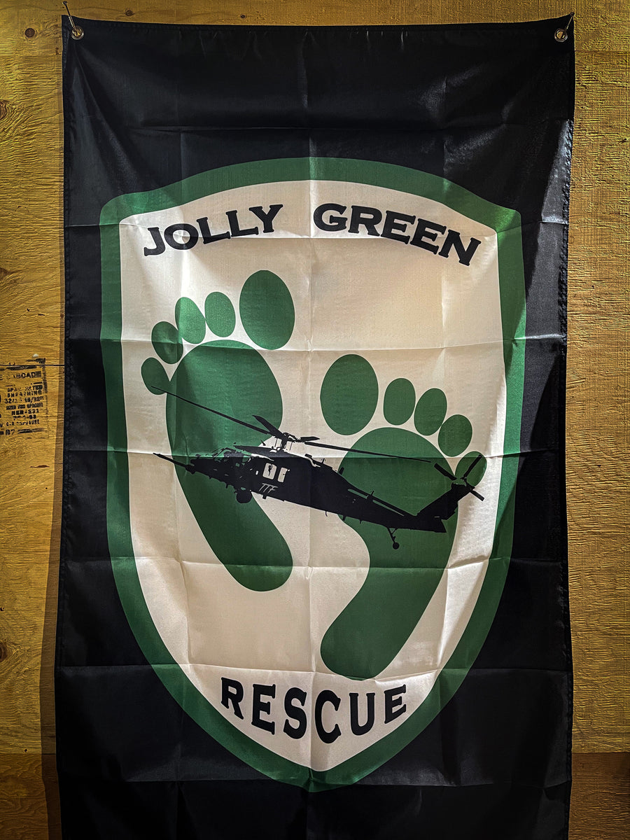 Jolly Green Rescue Flag – Two to Fly
