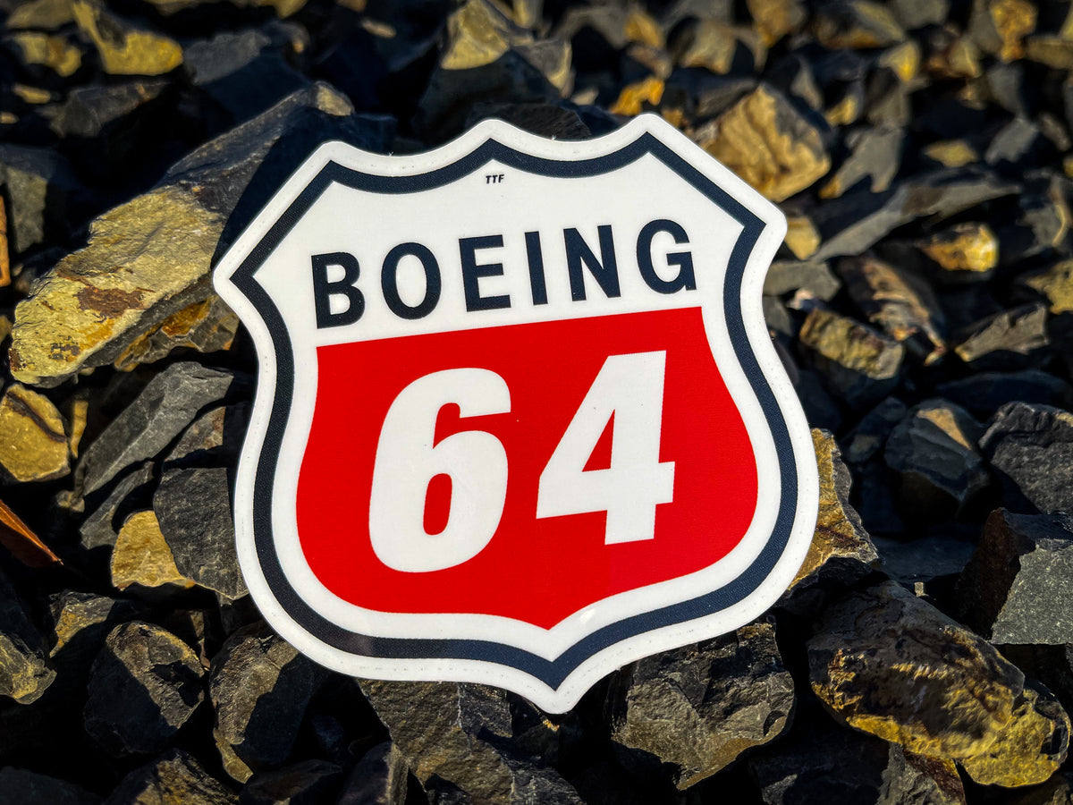 Boeing 64 Sticker – Two to Fly
